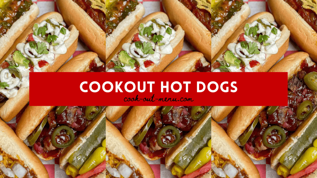 Menu Prices - CookOut Menu